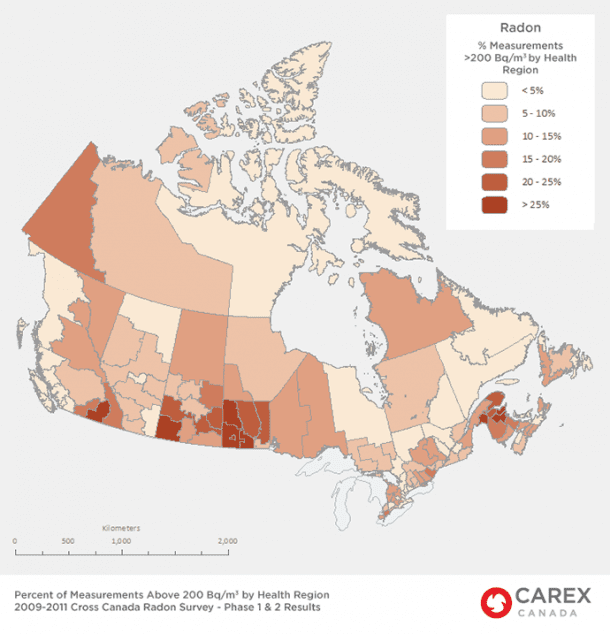 Radon In Buildings - CAREX Resources on Exposure - CAREX Canada