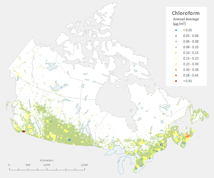Chloroform - Environmental Exposures - CAREX Canada